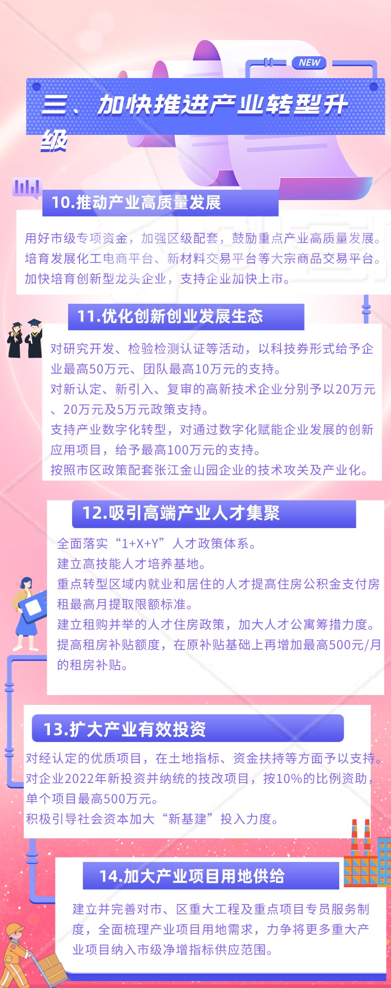 金山再推40项政策干货为企业精准输血供氧一图读懂